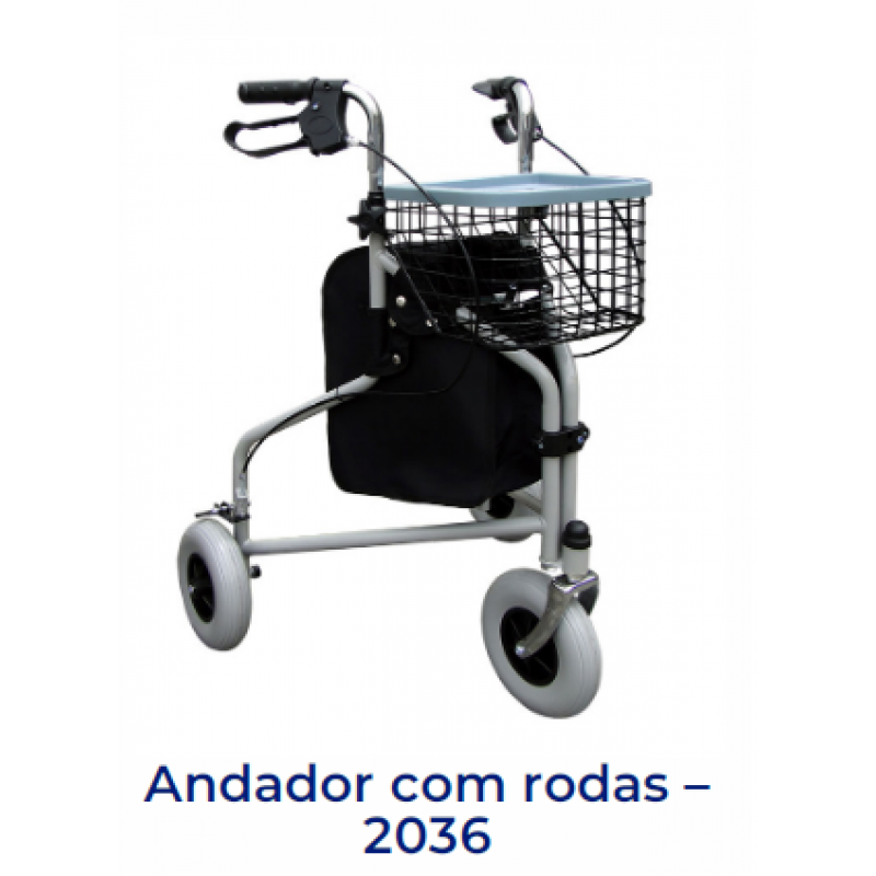 ANDADOR COM RODAS